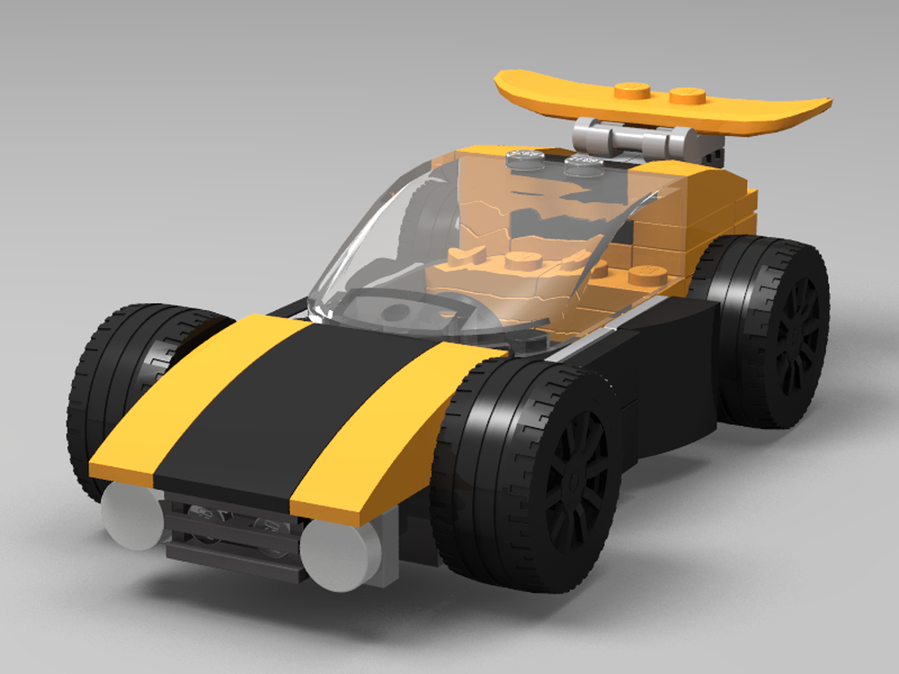 LEGO MOC Mini Speedster by ExtremeGaming17 | Rebrickable - Build with LEGO