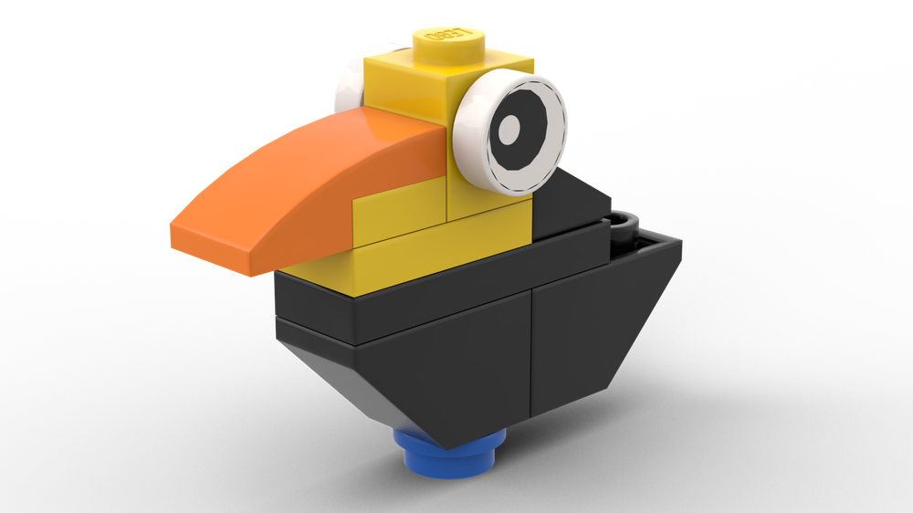 LEGO MOC Toucan by 2in1 | Rebrickable - Build with LEGO