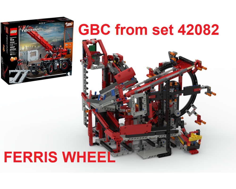 LEGO MOC 42082 GBC - Ferris Wheel by mic8per | Rebrickable - Build with ...