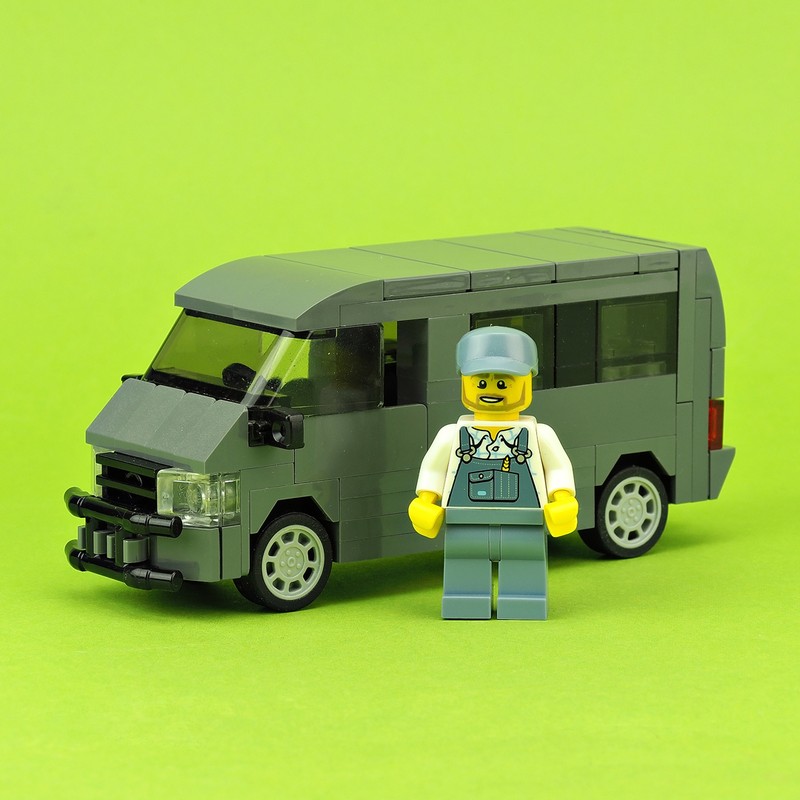 LEGO MOC VW T5 Van by De_Marco | Rebrickable - Build with LEGO