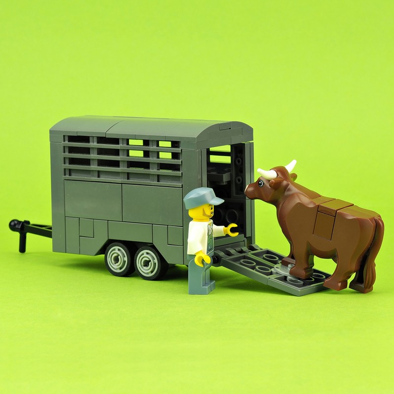 LEGO MOC Livestock Trailer by De_Marco | Rebrickable - Build with LEGO