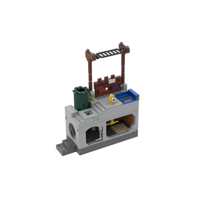 LEGO MOC Ninja Turtle Sewer Lair by Flashback_Bricks | Rebrickable ...