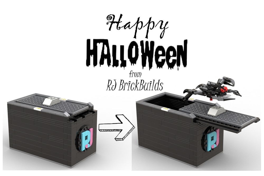LEGO MOC Halloween Surprise: The Box by RJBrickBuilds | Rebrickable ...