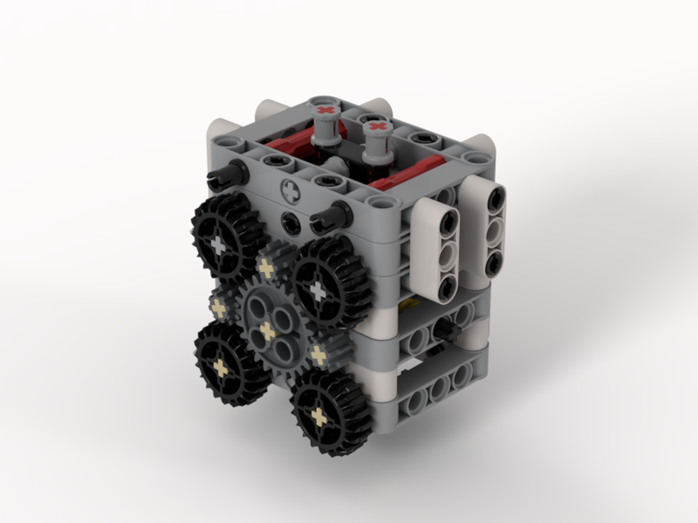 LEGO MOC Revised Fidget Cube by The Alvocado | Rebrickable - Build with ...