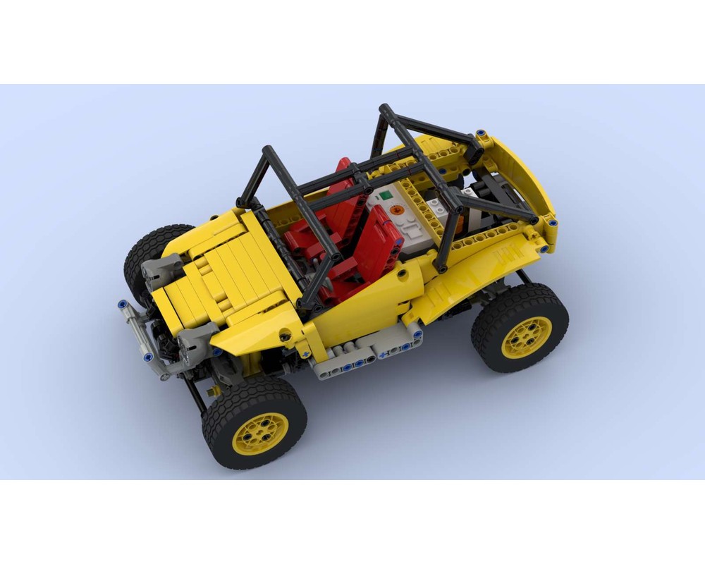 LEGO MOC Wheel drive buggy 4x4 by Lenivkin | Rebrickable - Build with LEGO