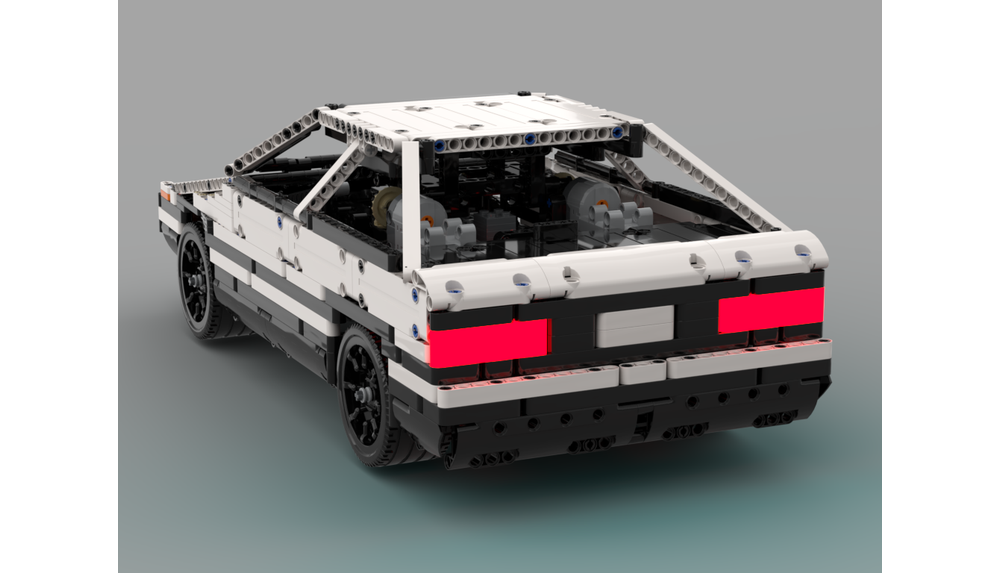 LEGO MOC Toyota AE86 Drift machine by msk6003 | Rebrickable - Build ...