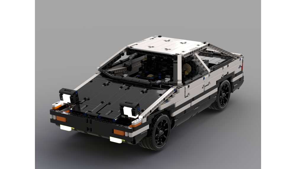 LEGO MOC Toyota AE86 Drift machine by msk6003 | Rebrickable - Build ...