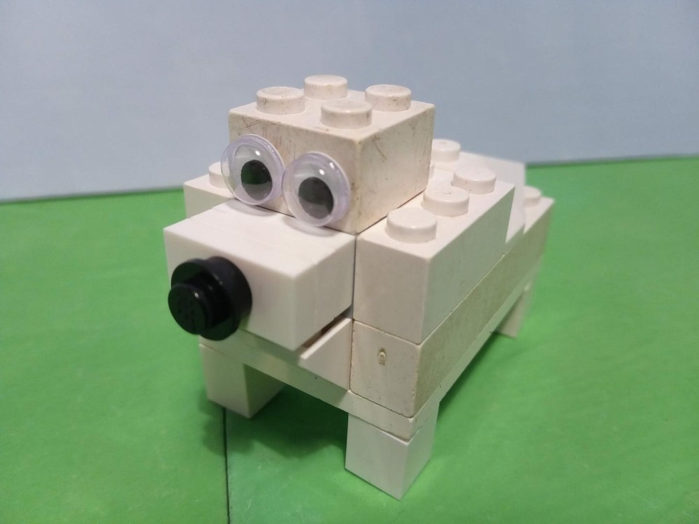 Lego Moc Small Polar Bear By Jimboblimb Rebrickable Build With Lego