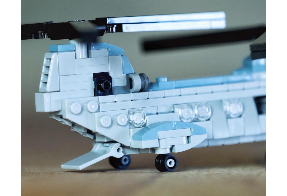 LEGO MOC CH-46 "Phrog" Sea Knight 1:100 Helicopter by David.DStone ...