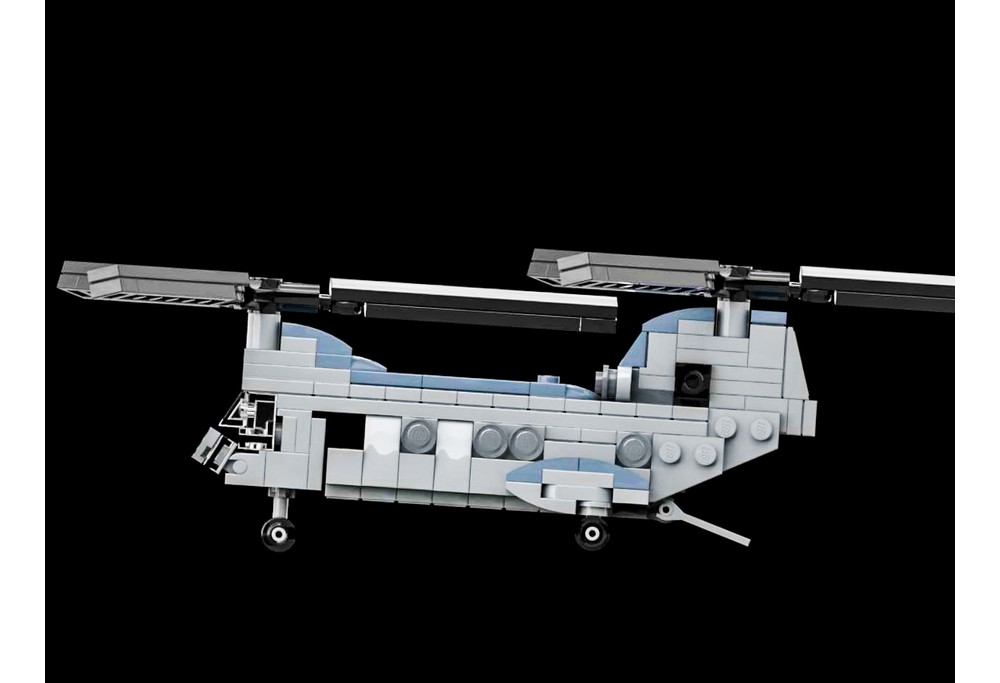 LEGO MOC CH-46 "Phrog" Sea Knight 1:100 Helicopter by David.DStone ...