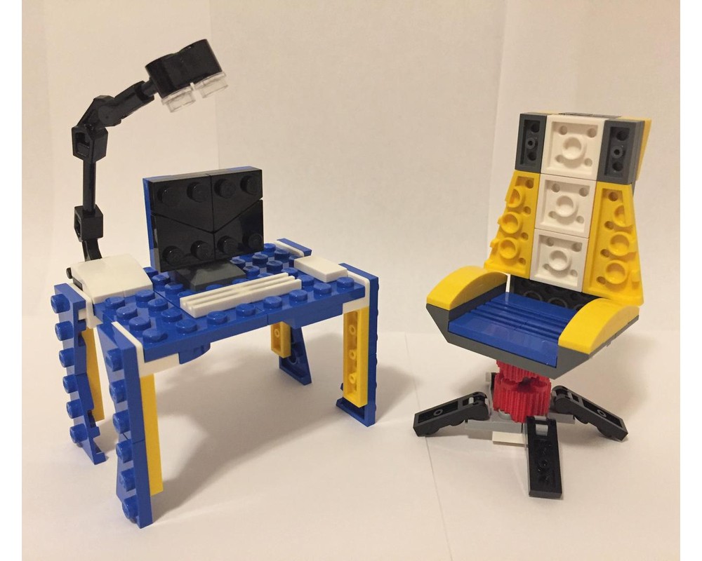 LEGO MOC 31087 Computer Desk and Swivel Chair by Renaissance ...