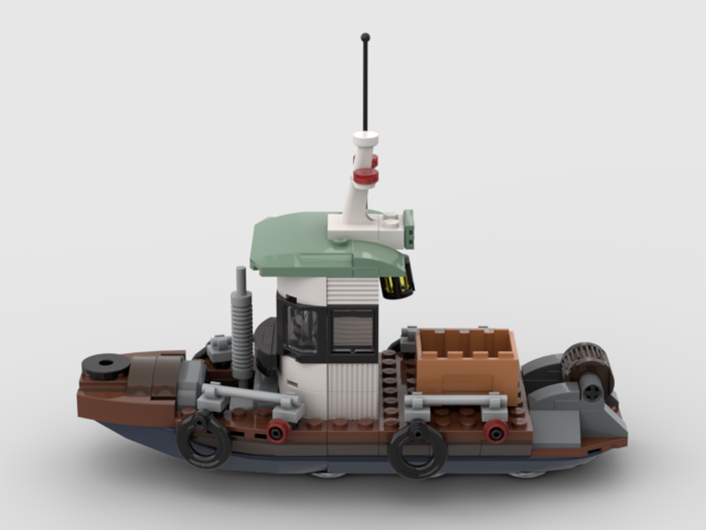 LEGO MOC-53481 Not Wrecked Shrimp Boat by BrickAA | Rebrickable - Build ...