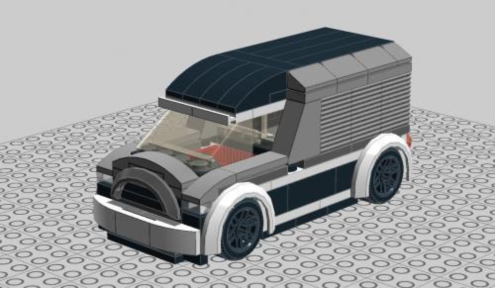 LEGO MOC minivan afol man's edition by Keep On Bricking | Rebrickable ...