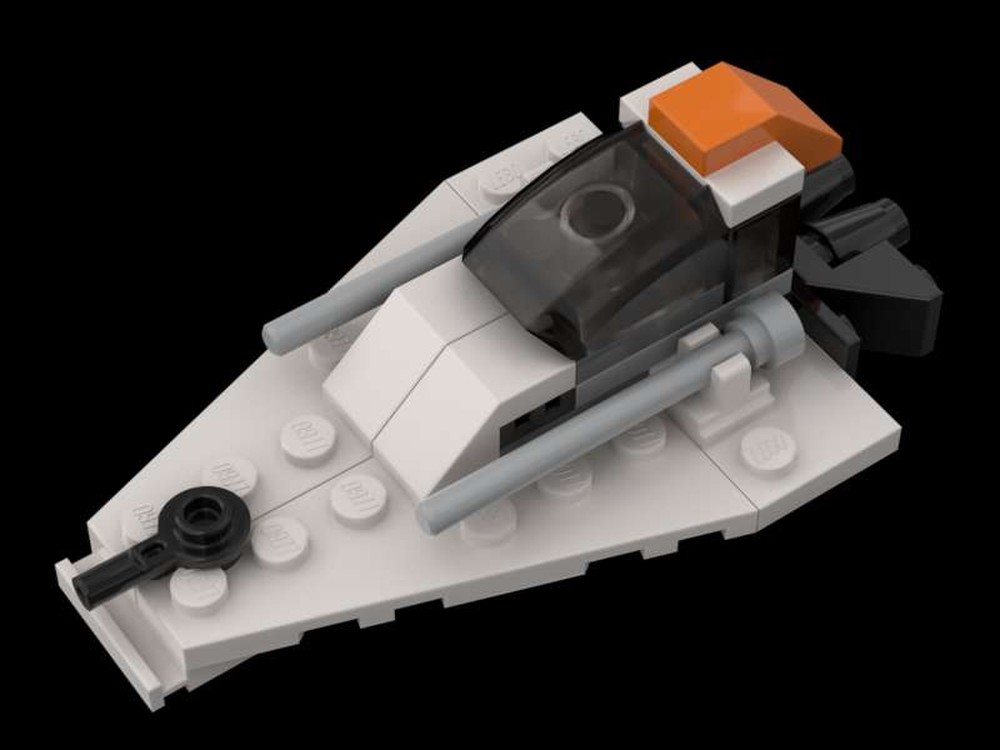 LEGO MOC 912055 Jedi Starfighter by meregt | Rebrickable - Build with LEGO