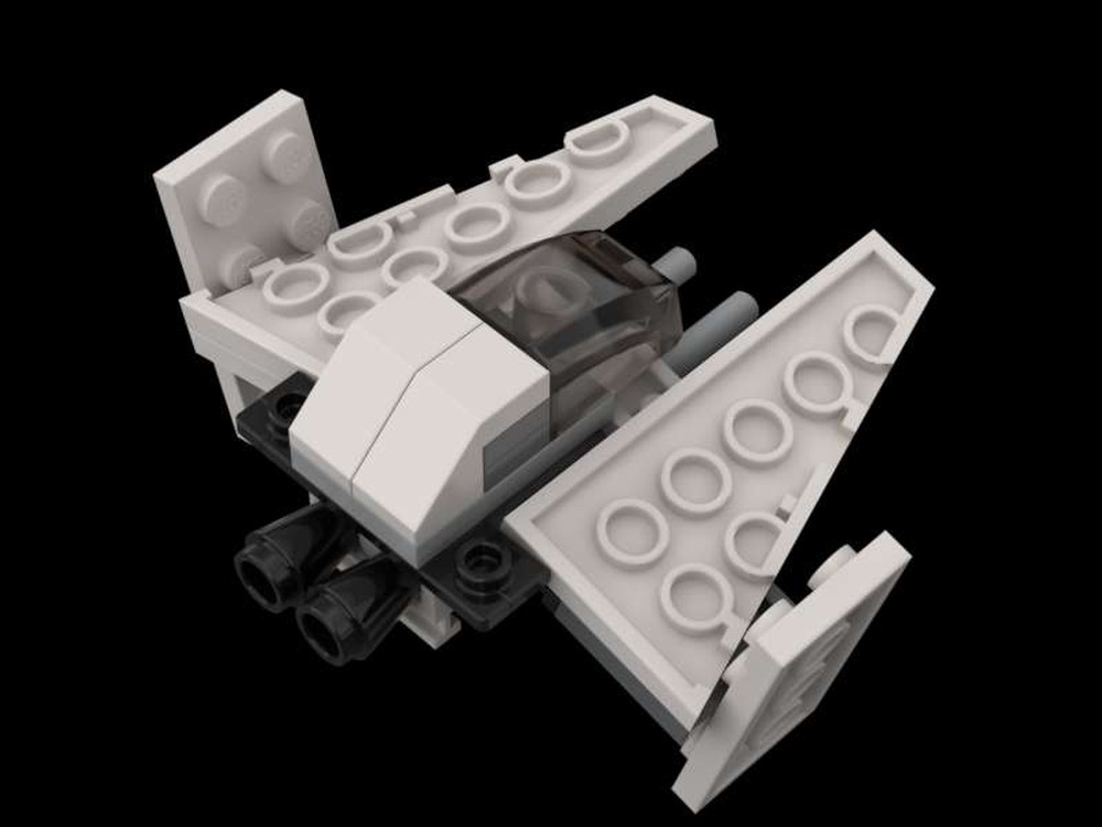LEGO MOC 912055 Jedi Interceptor by meregt | Rebrickable - Build with LEGO