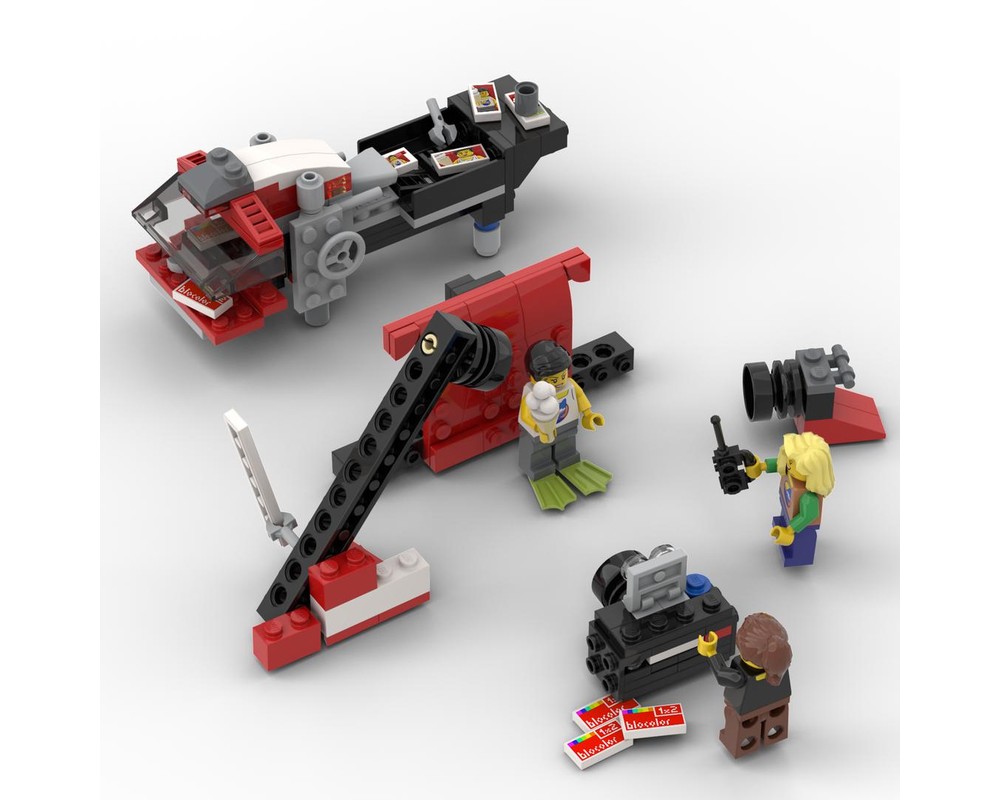 LEGO MOC Minifigure Photo Studio by willcapellaro | Rebrickable - Build ...