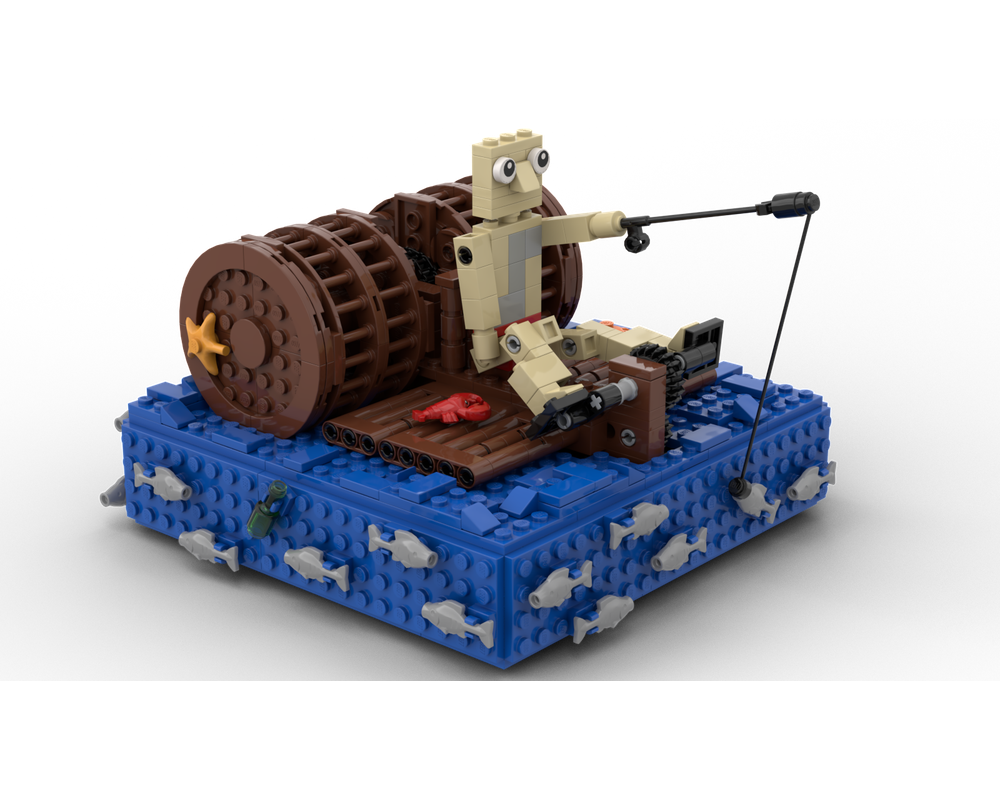 LEGO MOC Mix of Pedal Boat/Raft/Paddle Steamer by 2in1 | Rebrickable ...