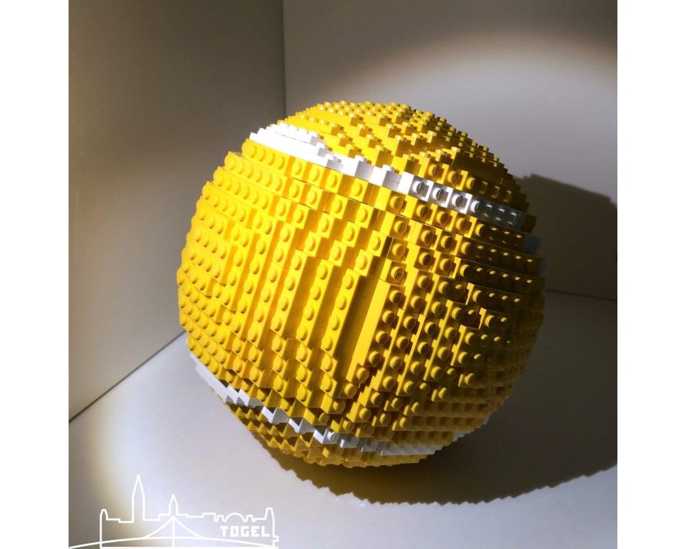 LEGO MOC Big Tennisball by Togeltown | Rebrickable - Build with LEGO