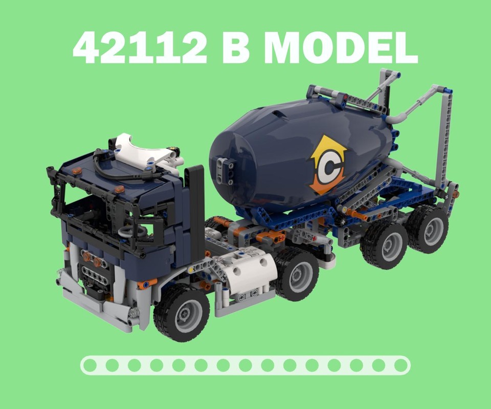 LEGO MOC 42112 Silos transport by sthrom | Rebrickable - Build with LEGO