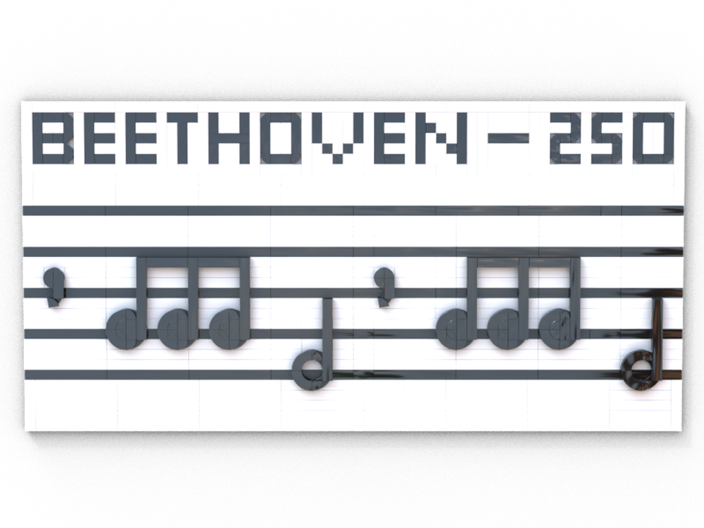 LEGO MOC Beethoven by eisi77 | Rebrickable - Build with LEGO