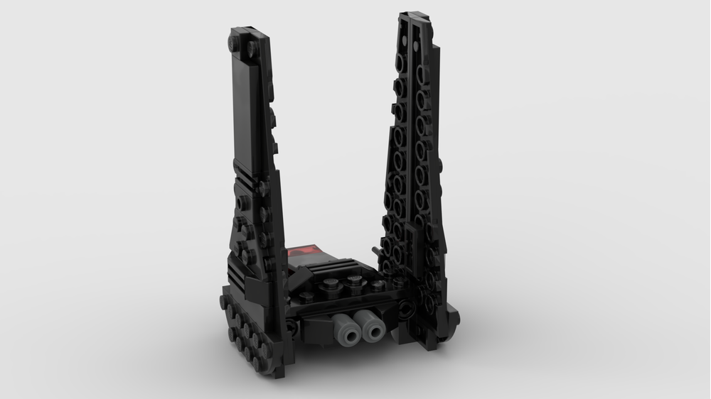 Lego Moc First Order Command Shuttle Micro Fleet Scale By 2bricksofficial Rebrickable