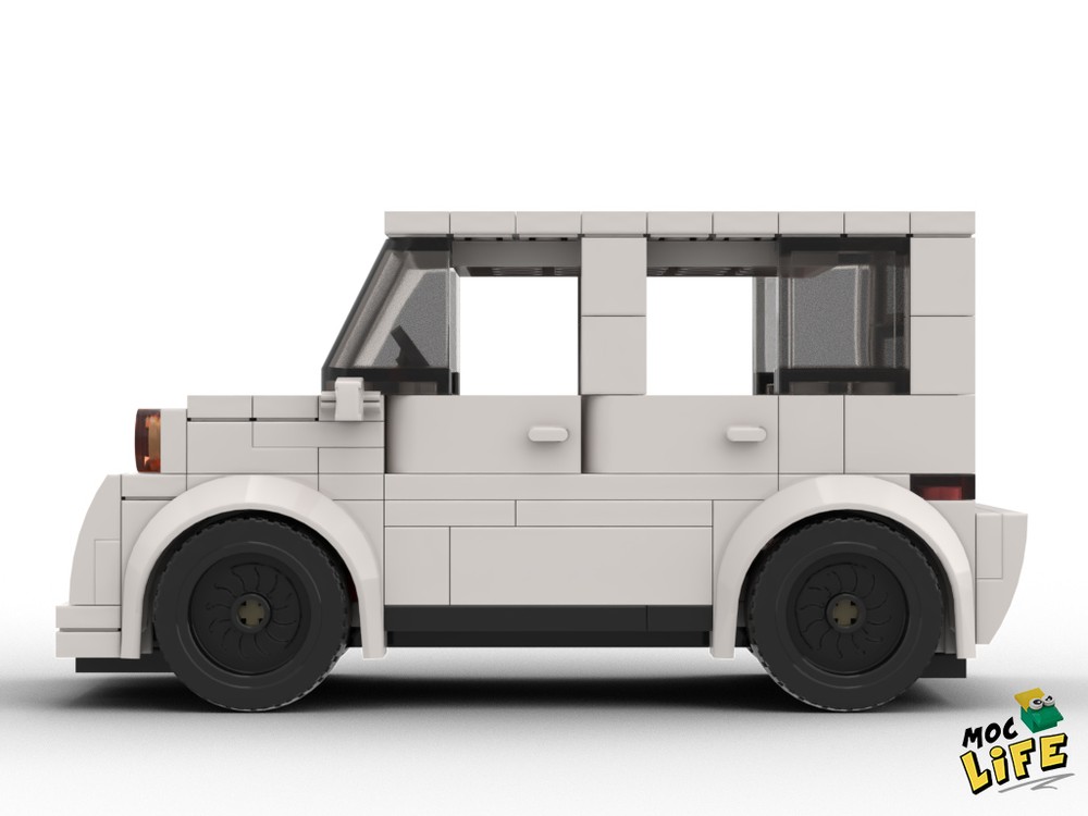 LEGO MOC-53635 Nissan Cube by MocLife | Rebrickable - Build with LEGO