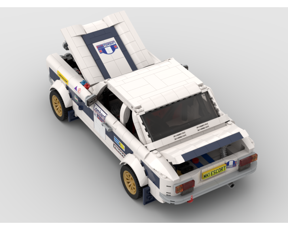 LEGO MOC Mk1 Escort Rally Car by Mattsbrickmocs | Rebrickable - Build ...