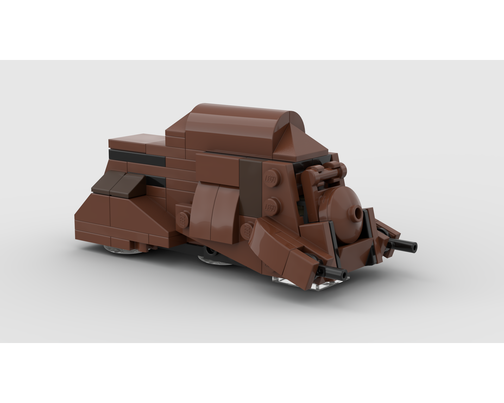 LEGO MOC Trade Federation MTT (Micro Fleet Scale) by 2bricksofficial ...