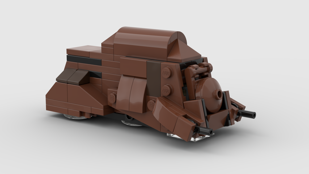 LEGO MOC Trade Federation MTT (Micro Fleet Scale) by 2bricksofficial ...