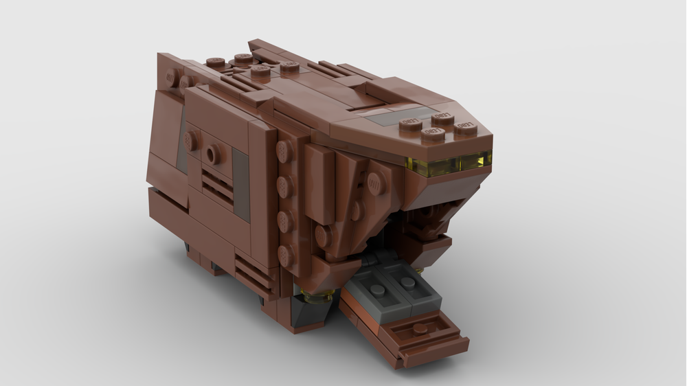 LEGO MOC Sandcrawler (Micro fleet scale) by 2bricksofficial ...