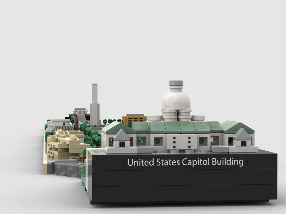 LEGO MOC National Mall by FunnyTacoBunny | Rebrickable - Build with LEGO