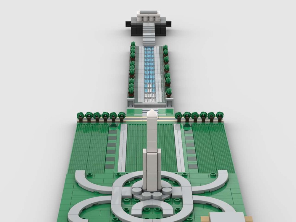 LEGO MOC National Mall by FunnyTacoBunny | Rebrickable - Build with LEGO