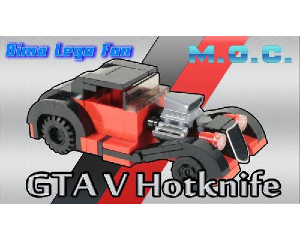 LEGO MOC GTA V Hotknife by Zagdima | Rebrickable - Build with LEGO