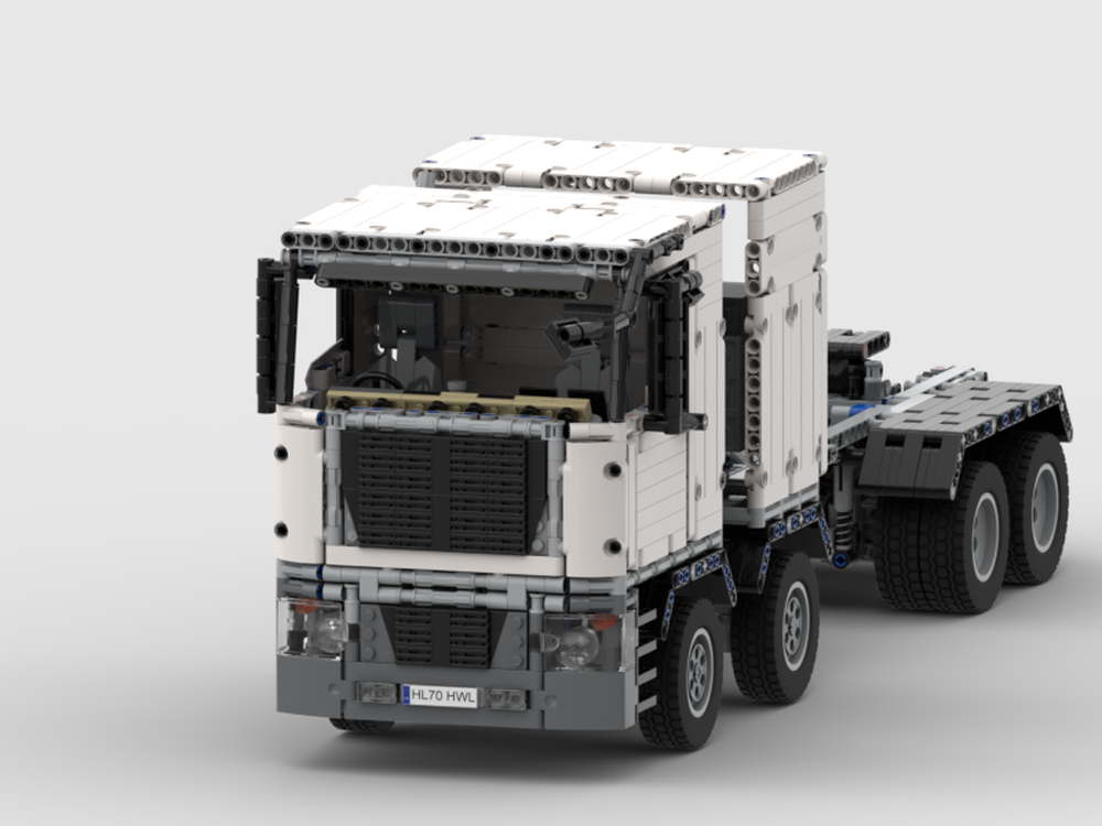 LEGO MOC 8X4 trailer by xhz150607 | Rebrickable - Build with LEGO