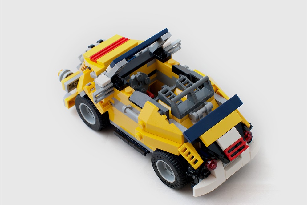 LEGO MOC Beetle Cabriolet by timeremembered | Rebrickable - Build with LEGO
