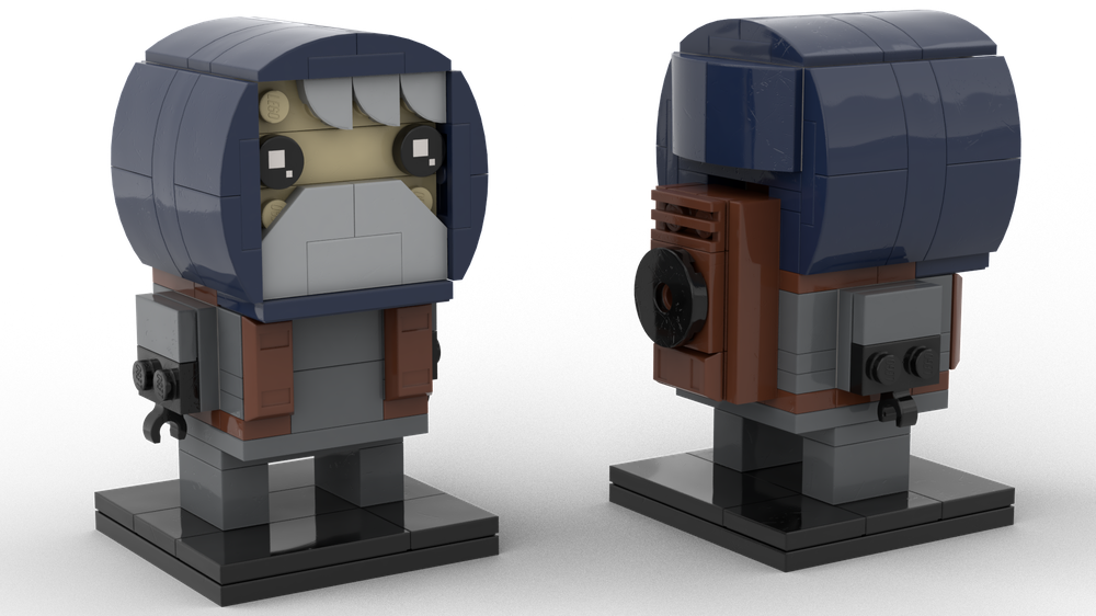 LEGO MOC Brickheadz - Dark - Jonas by LiuWong | Rebrickable - Build ...