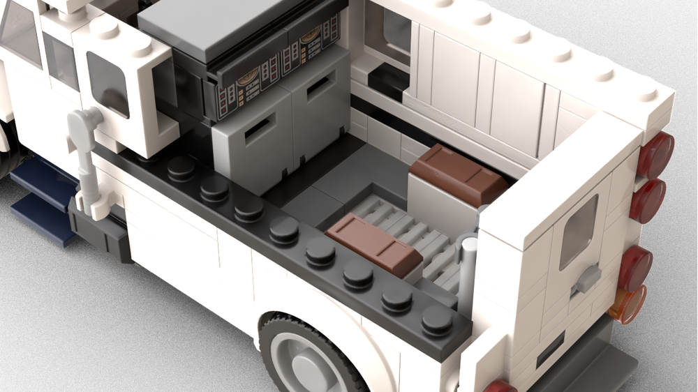 LEGO MOC "BRINKS" Bank Truck by BricksFeeder | Rebrickable - Build with ...