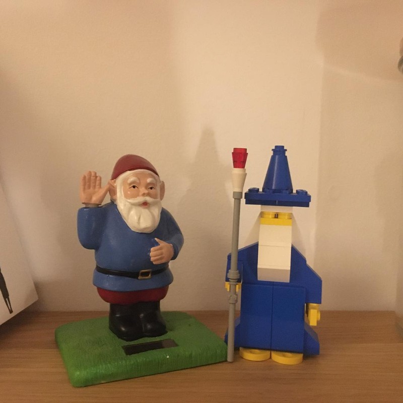 LEGO MOC Blue Wizard by Anderle | Rebrickable - Build with LEGO