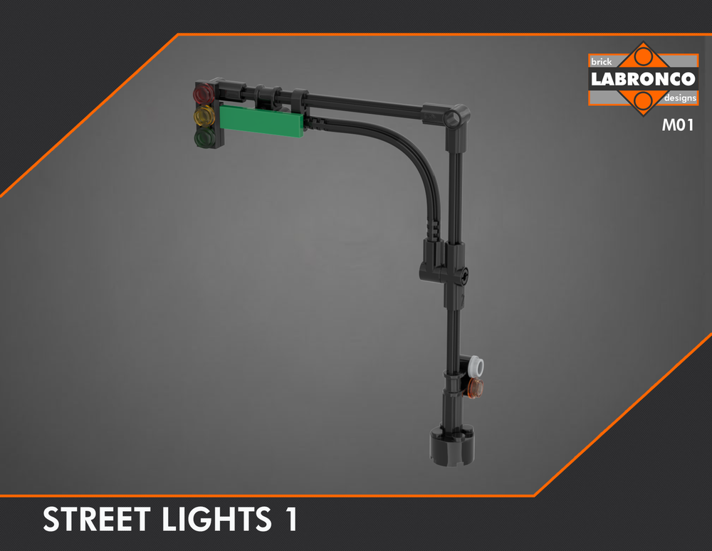 LEGO MOC-53818 M01 - Street Lights by Labronco Brick Designs ...