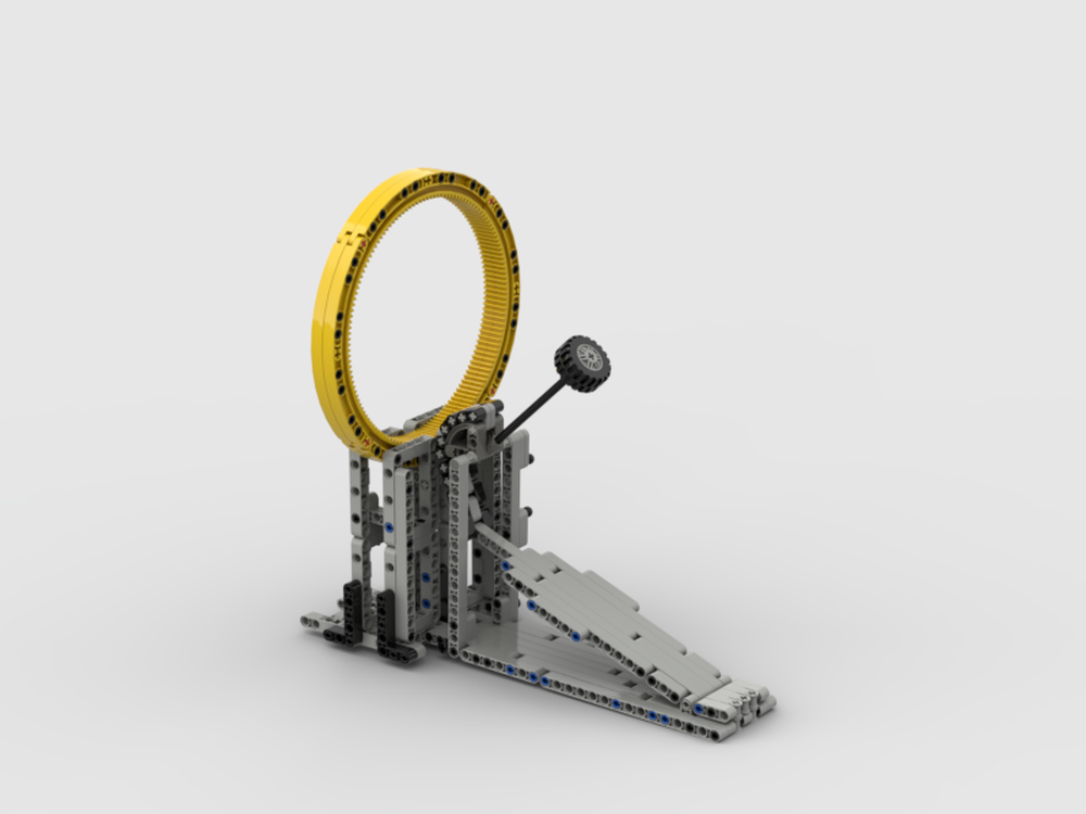 Lego Moc Playable Bass Drum By Nisshan Rebrickable Build With Lego