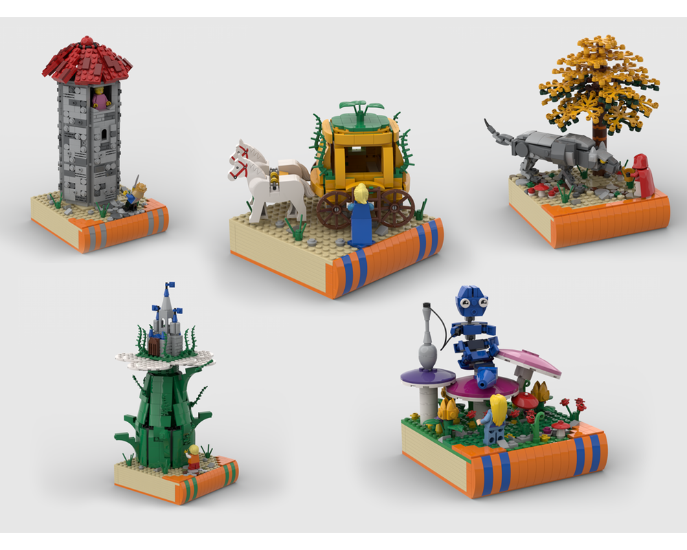 LEGO MOC Fairy Tales Pack by gabizon | Rebrickable - Build with LEGO