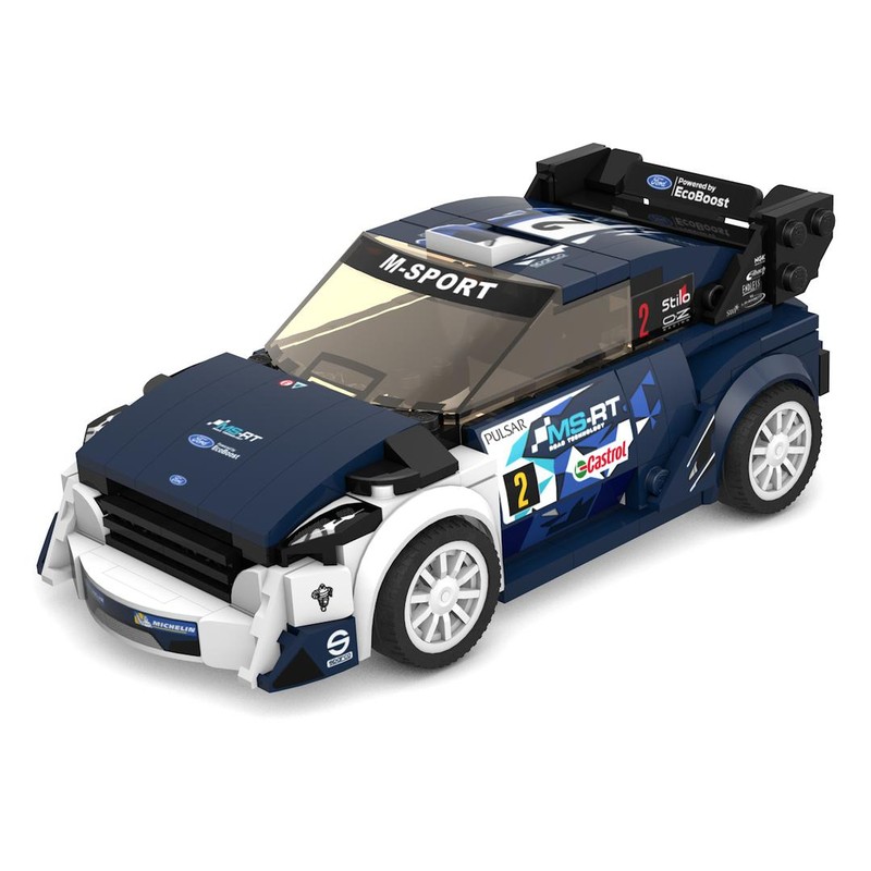 LEGO MOC Ford Fiesta WRC in 8 Stud Wide Style by klara_mocs ...