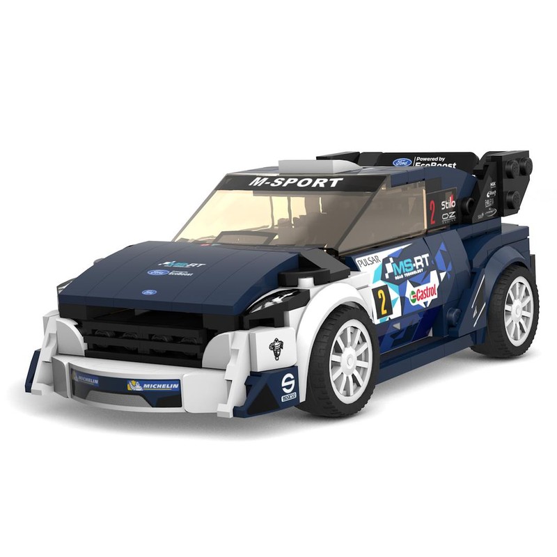 LEGO MOC Ford Fiesta WRC in 8 Stud Wide Style by klara_mocs ...