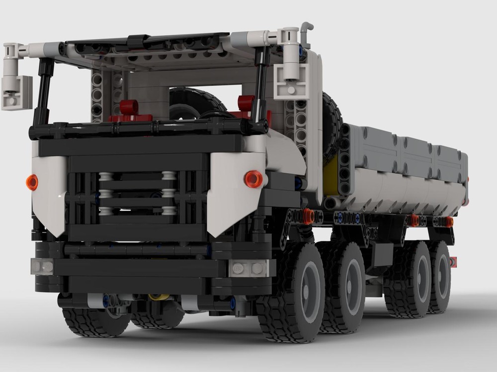 Lego Moc Cargo Truck By Dafield Rebrickable Build With Lego