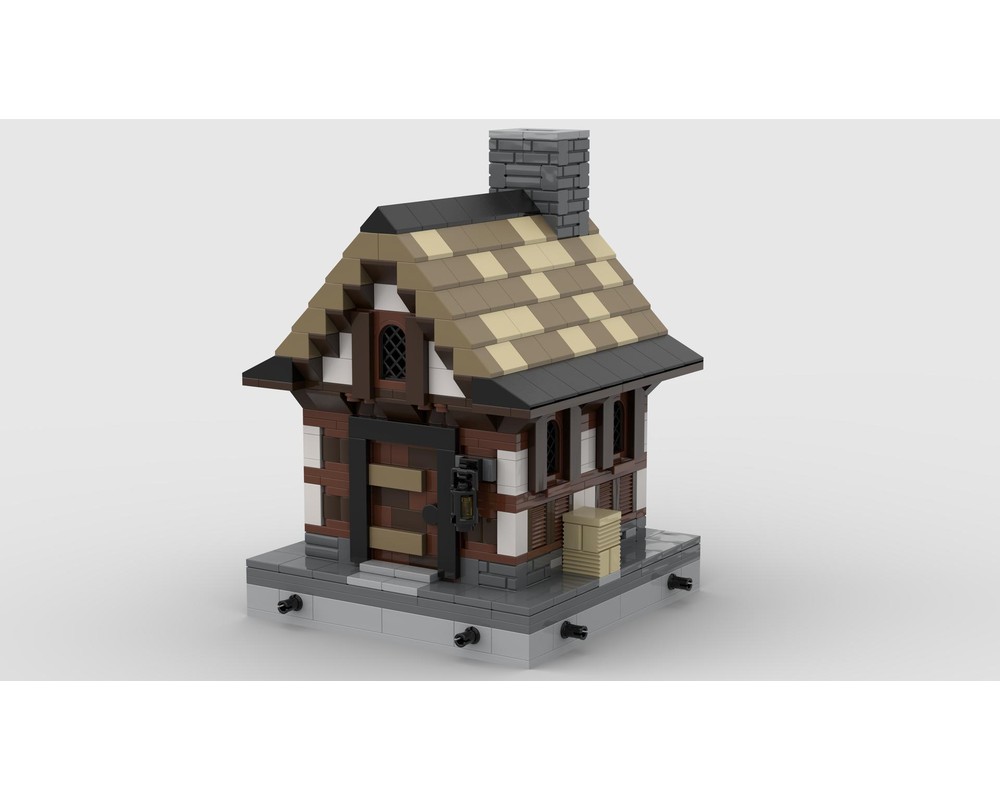 LEGO MOC Mini-Medieval-Modulars 01 - "Simple House" by mocscout ...