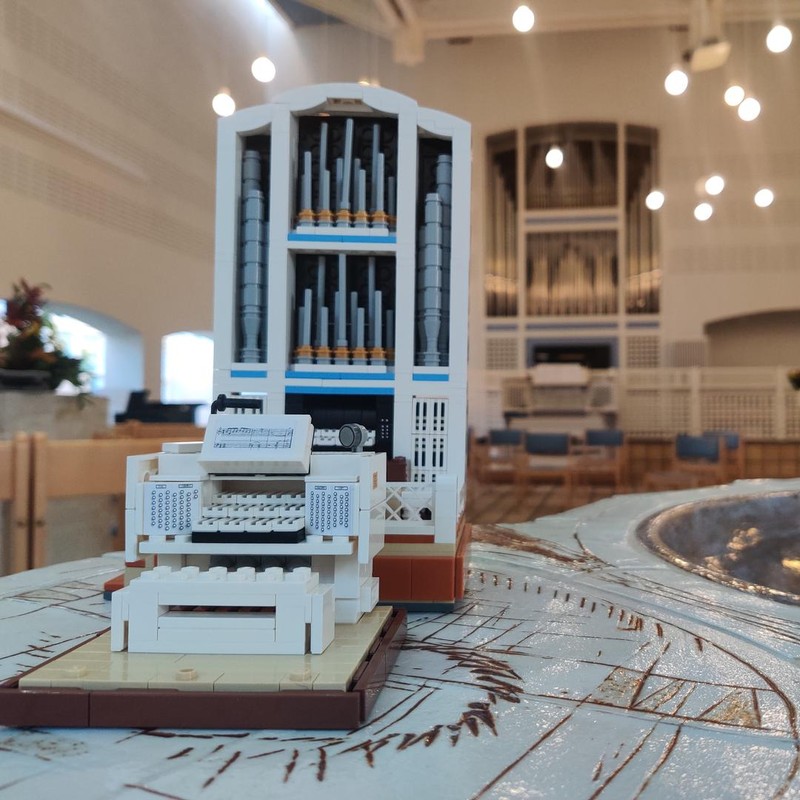 LEGO MOC Church Organ with digital extension by Keizer | Rebrickable ...