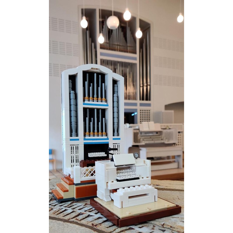 LEGO MOC Church Organ with digital extension by Keizer | Rebrickable ...