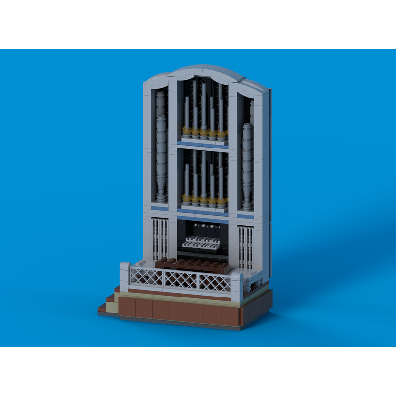 LEGO MOC Church Organ with digital extension by Keizer | Rebrickable ...