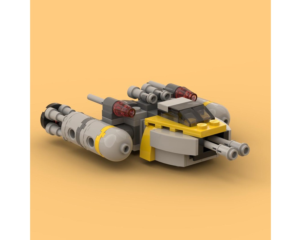 LEGO MOC Microfighter Y-wing by neroz | Rebrickable - Build with LEGO