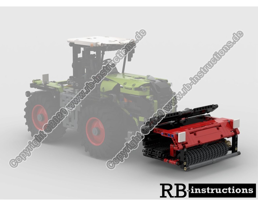 LEGO MOC Belt rake (front) for Claas Xerion 5000 or Fastrac ...